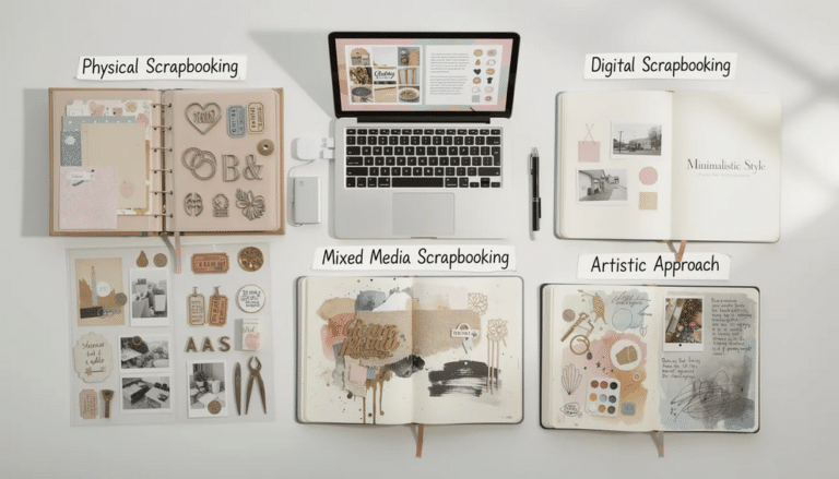 Types of Scrapbook: Styles, Bindings, and Sizes Explained