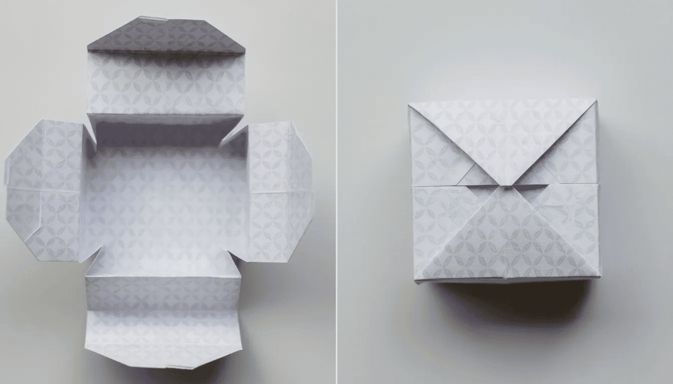 Origami Box With Lid Attached – Step-by-Step Guide