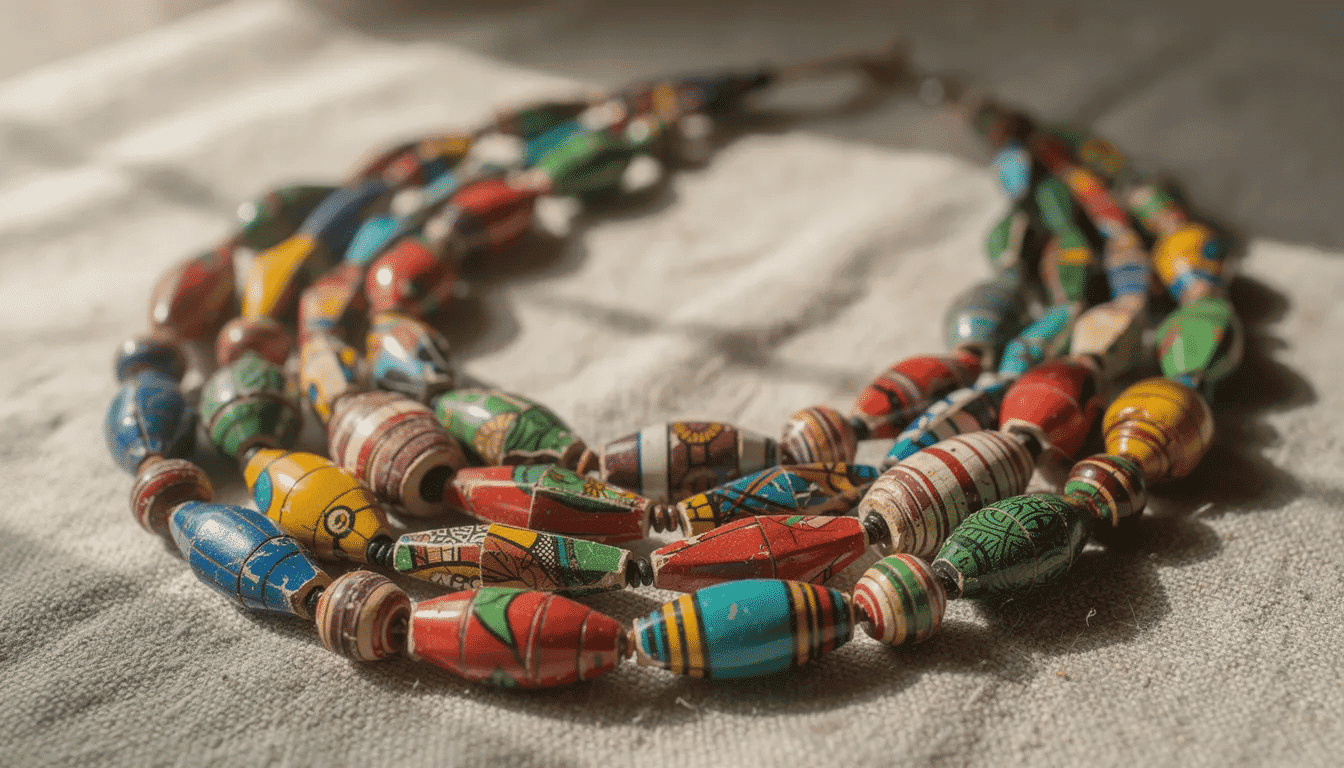 Discover the Beauty of African Paper Beads: Sustainable Crafting Ideas