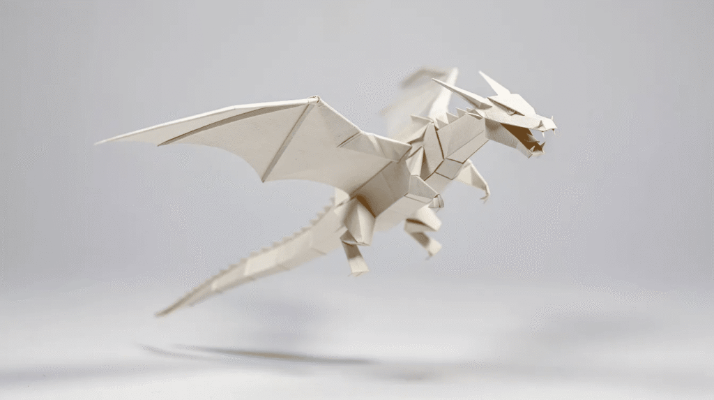 Dragon from Paper: Easy Crafts, Flying Models, and Origami