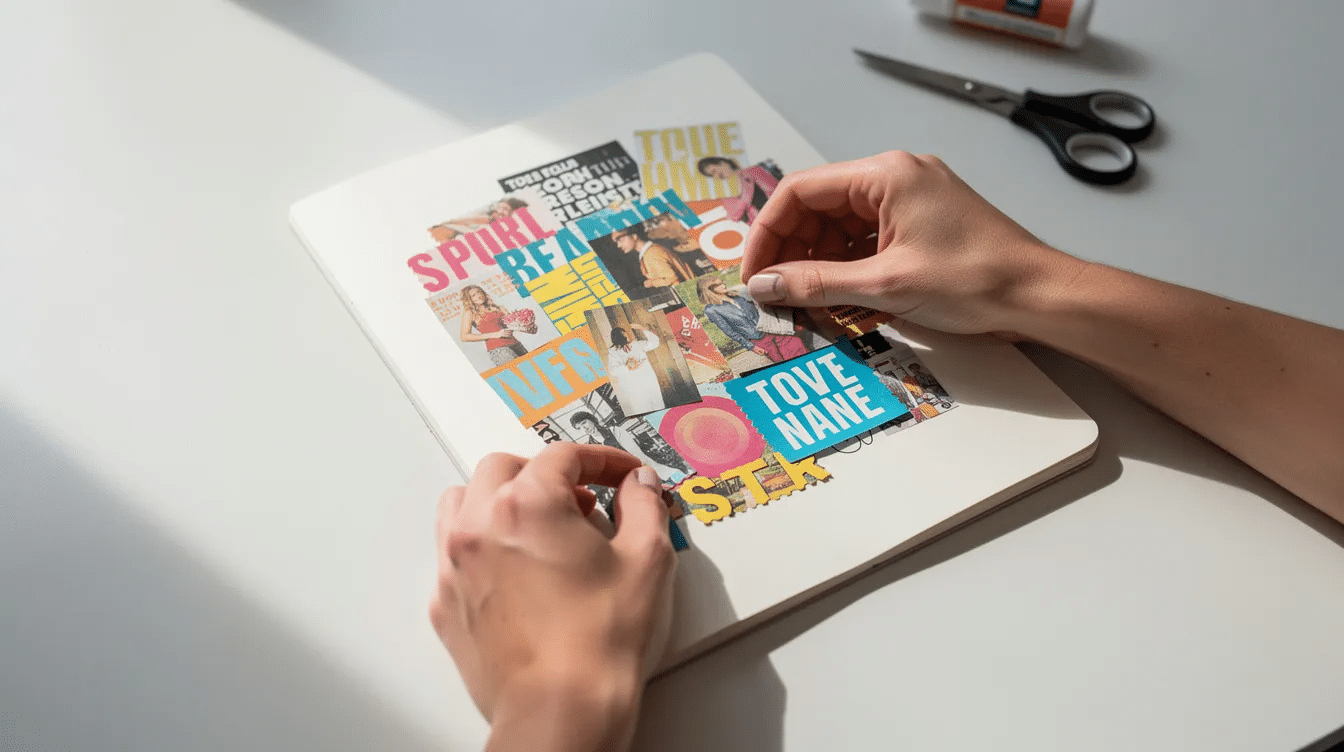 How to Decorate a Notebook Cover with Paper